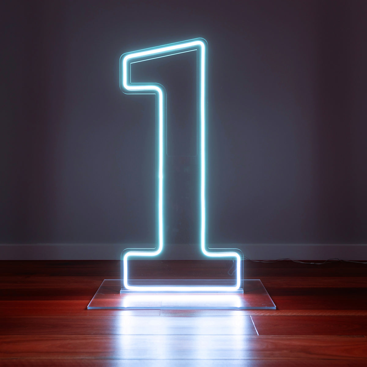 1 Standing Neon Sign Hire – Neon Glow Co.