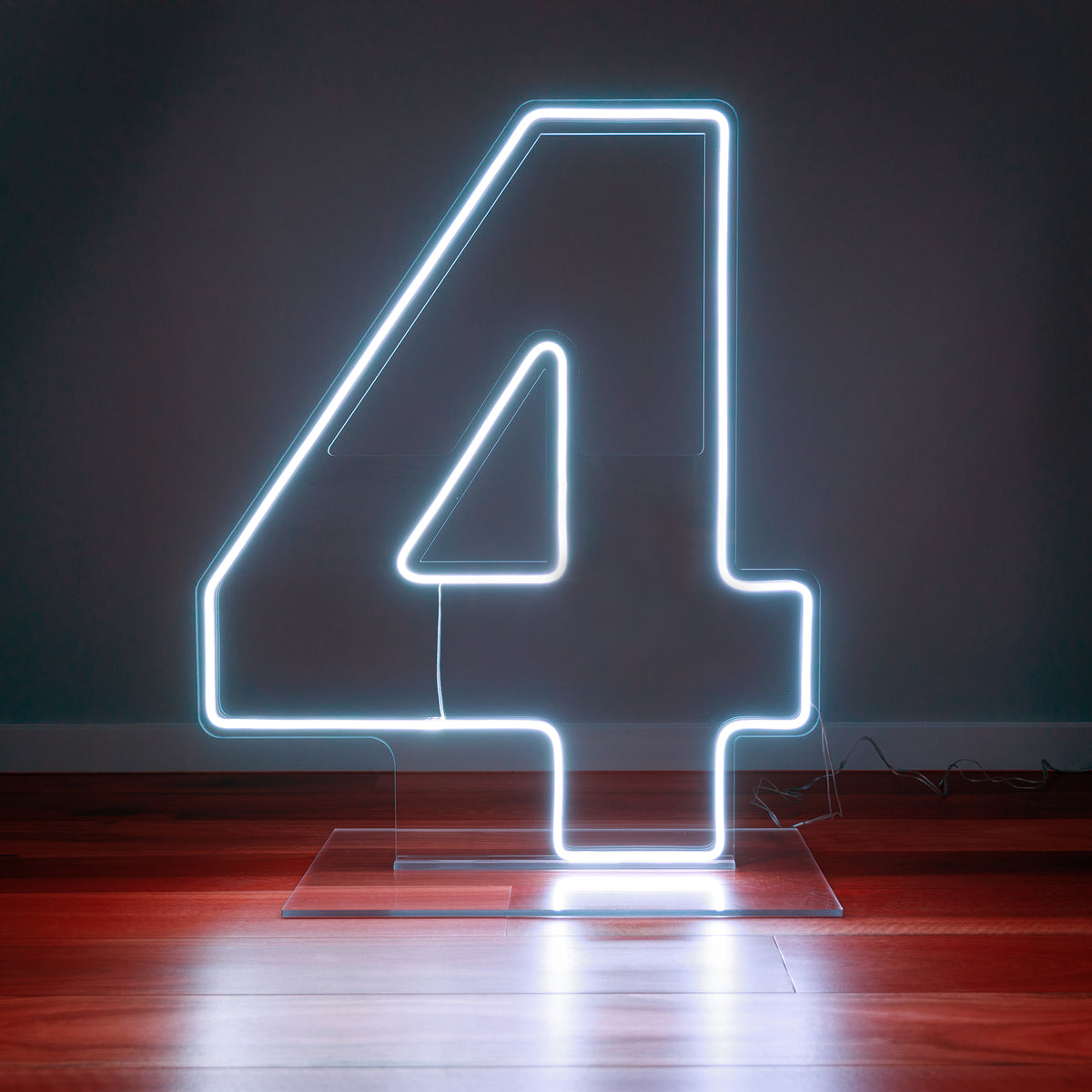 4 Standing Neon Sign Hire – Neon Glow Co.