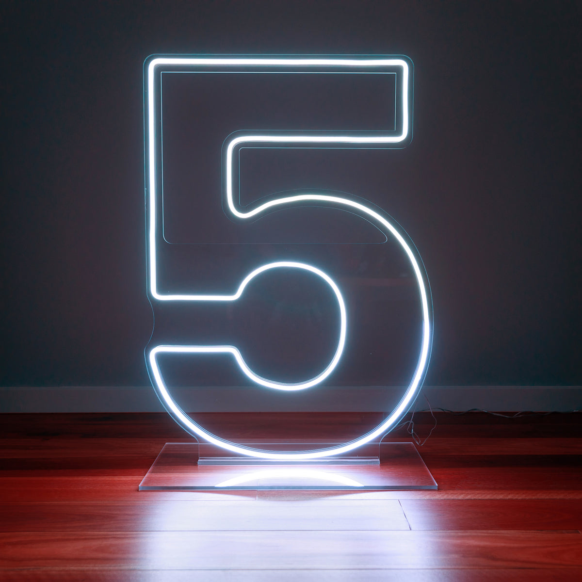 5 Standing Neon Sign Hire – Neon Glow Co.